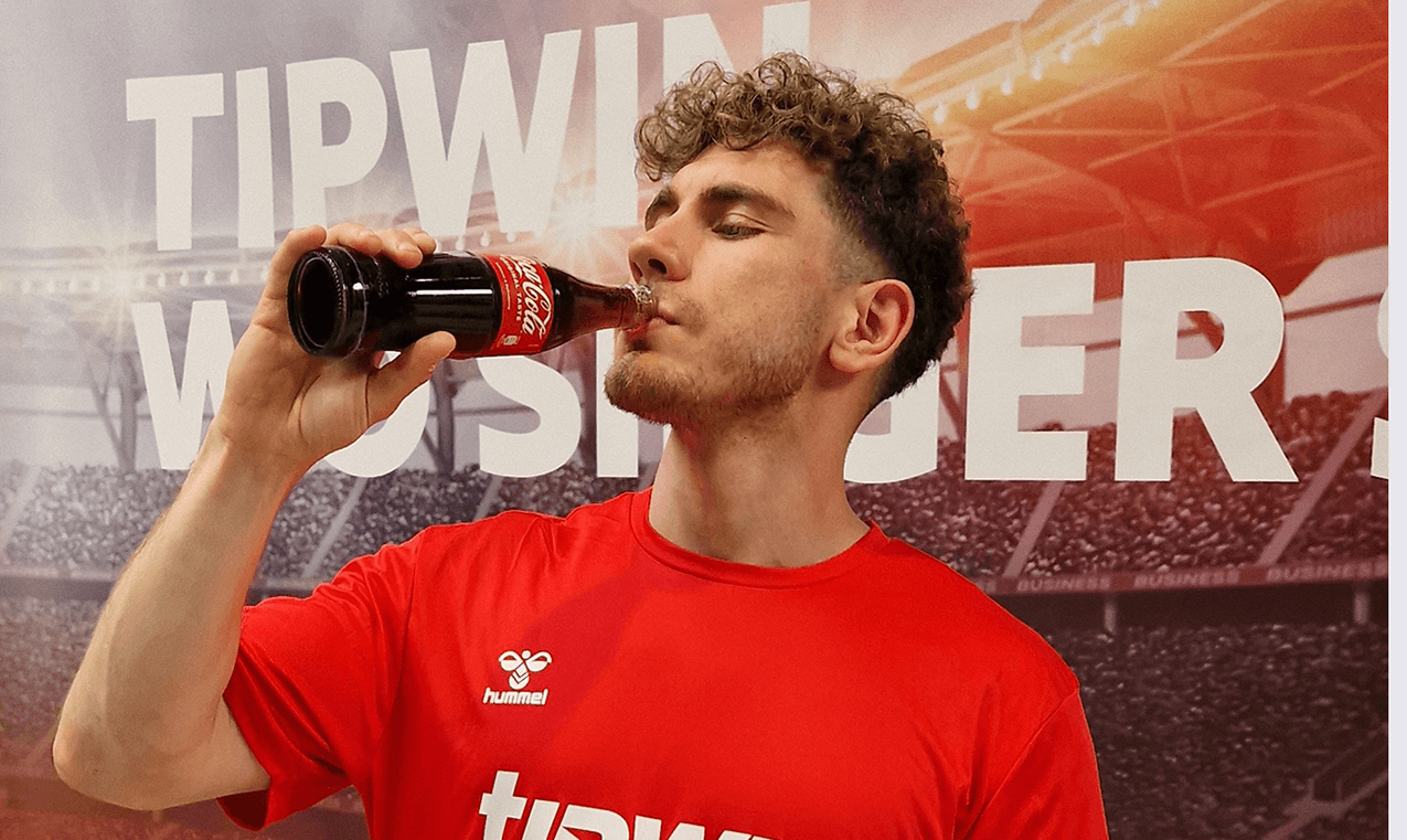 Tipwin: Neue Partnerschaft mit Coca-Cola - games & business